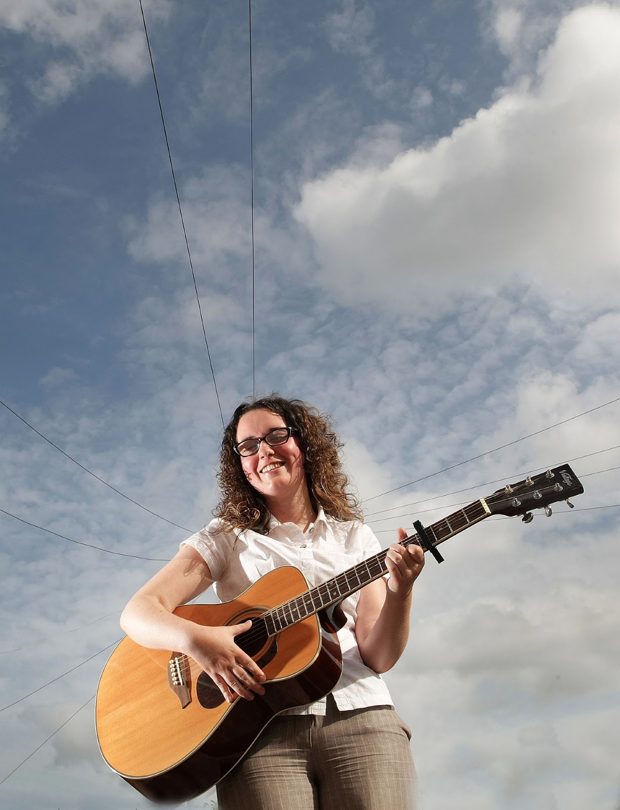 DAVID FITZGERALD: Andrea Begley blind singer