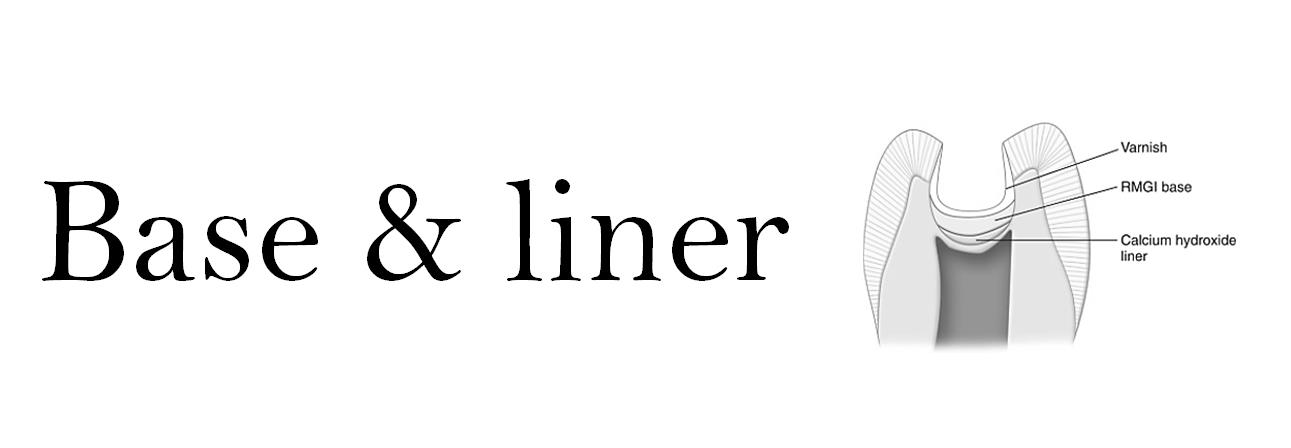 base and liner 2 l Preclinical Operative MCQs - WikiDentia