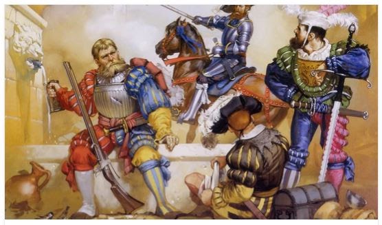 Wargame News and Terrain: Wargames Atlantic: Plastic Landsknecht Ogres ...