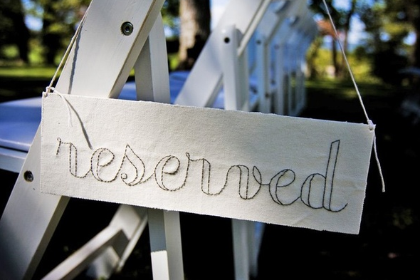 Bustled Blog: Reserved