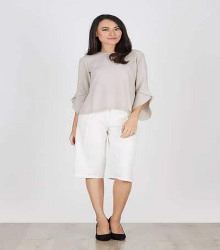 30 Model baju trend sekarang lengan panjang untuk cewek