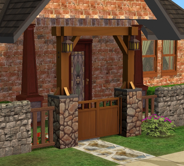Sims 3 Mansion With Gates