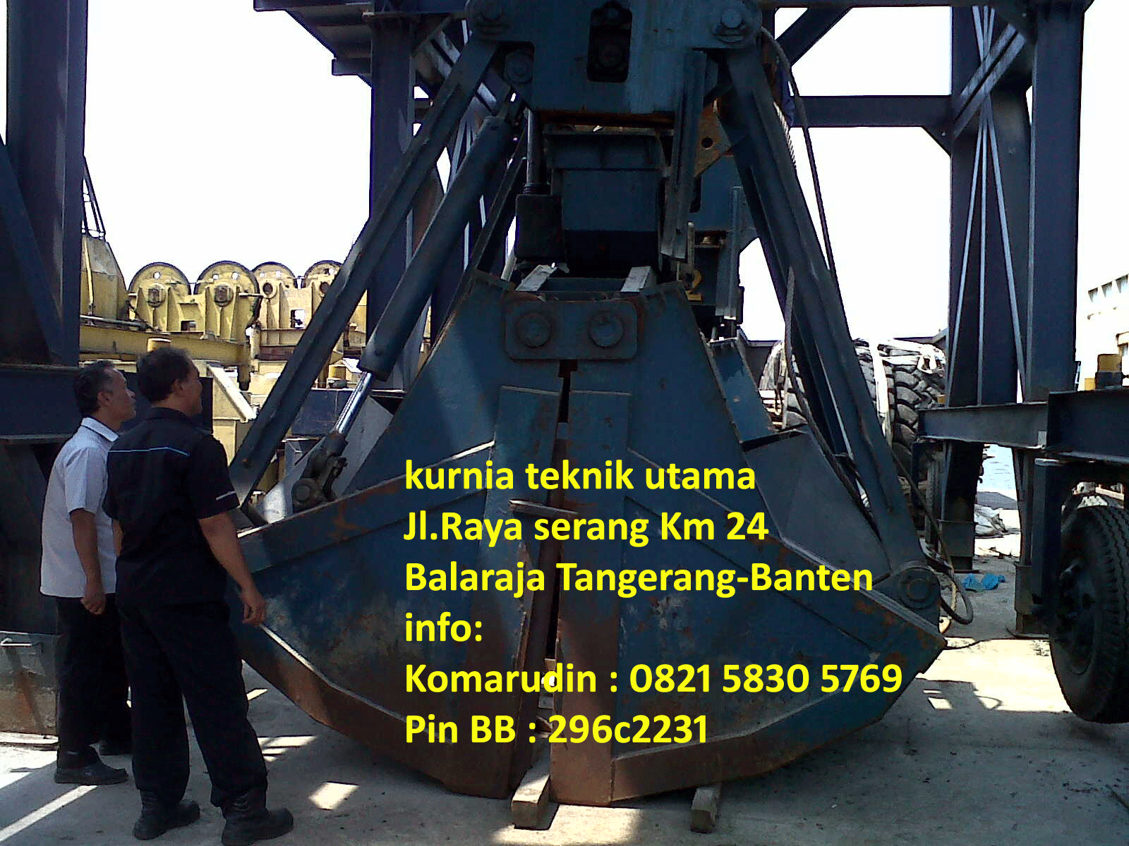 grab muatan curah pelabuhan