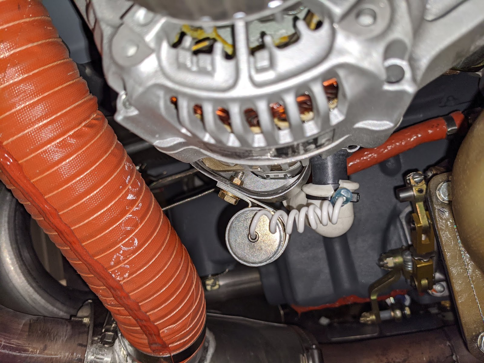 E's Van's RV-14A: Avionics: Installed alternator filter