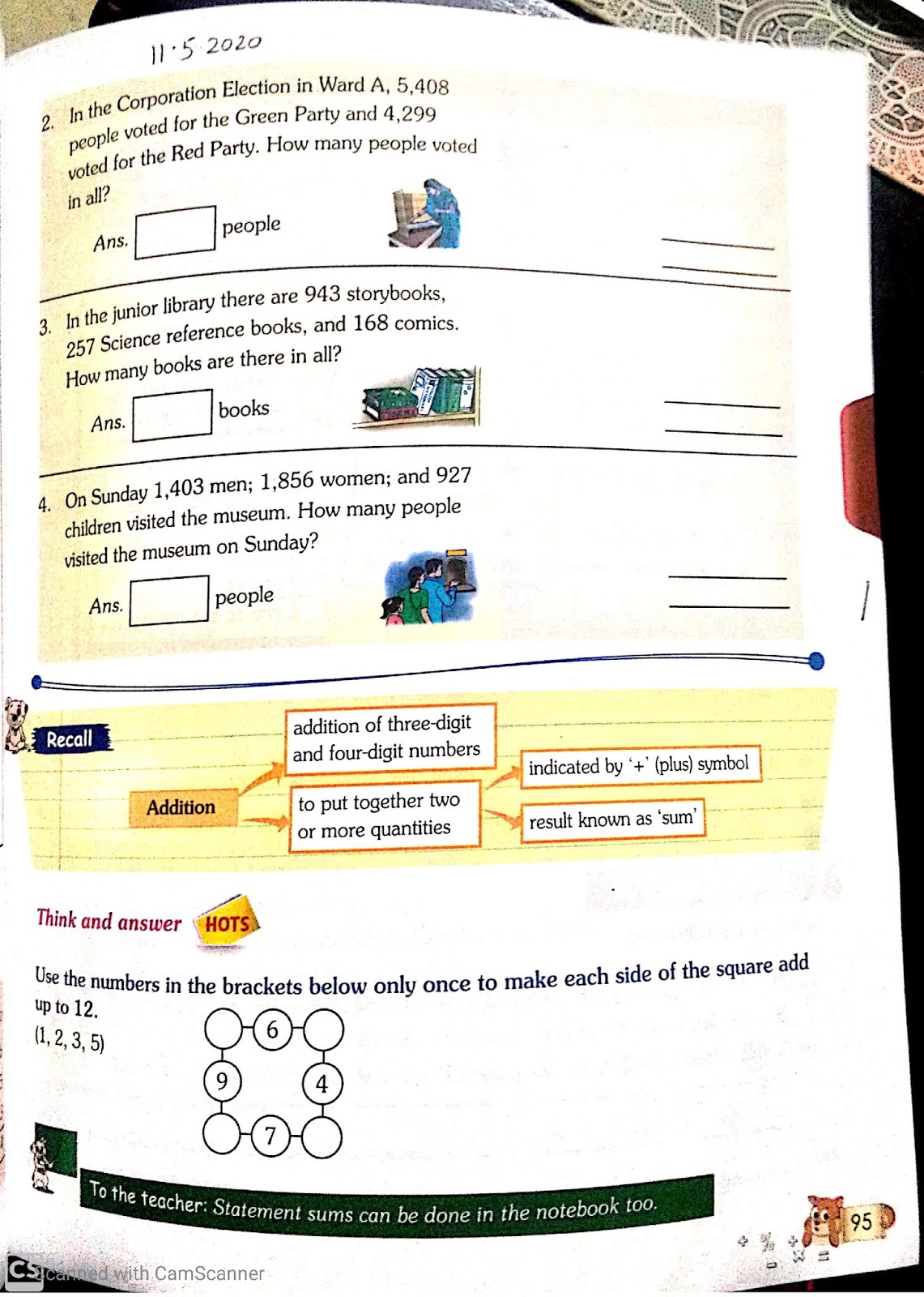 DAY-1 WEEK-6 (11/05/2020) ENGLISH/MATH/EVS