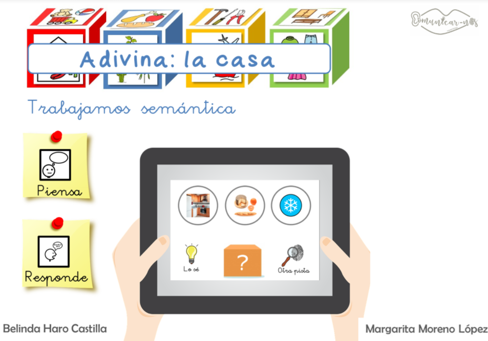 Asómate Más Allá: MATERIAL MANIPULATIVO E INTERACTIVO: ADIVINA LA CASA