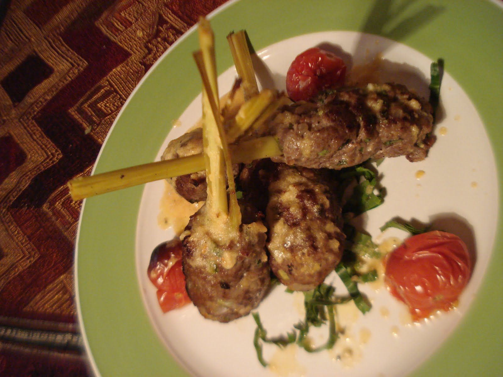 Bona's Khmer Cooking Classes: mutton stick