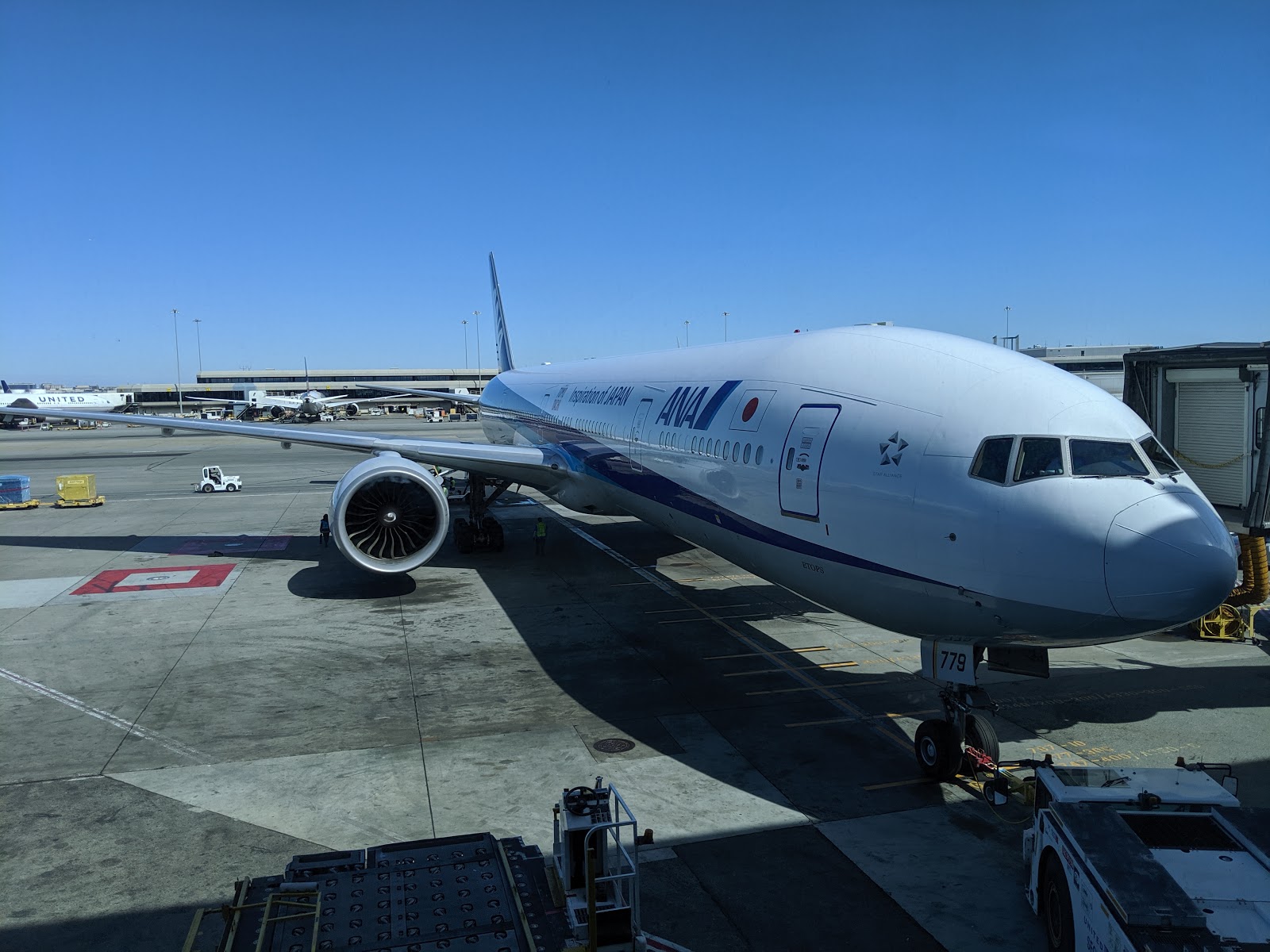 ANA first class SFO-NRT review
