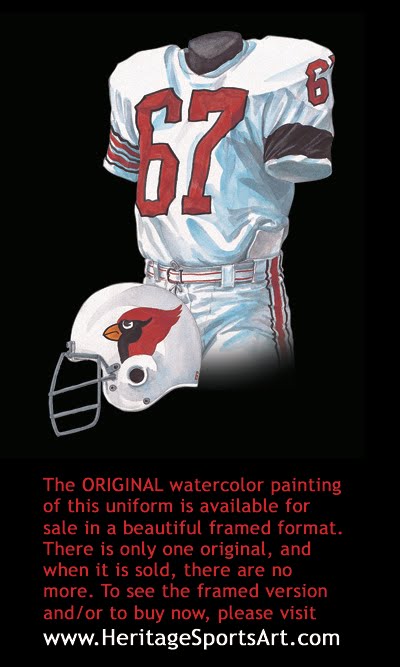 Arizona Cardinals Uniform and Team History | Heritage Uniforms and ...