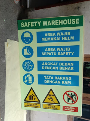 √ Safety Sign Gudang Pabrik PT Erela Salatiga ~ SAFETY SIGN INDONESIA ...