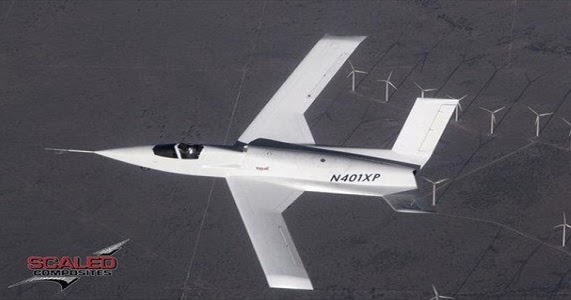 Παρθενική πτήση για το «αινιγματικό» αεροσκάφος Model 401 της Scaled ...