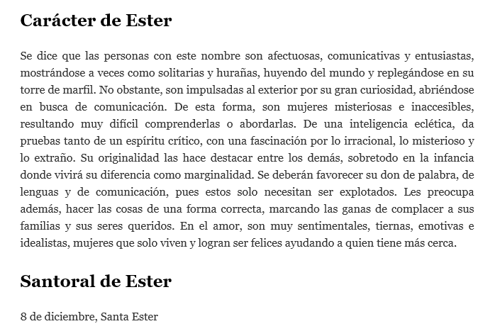 AUTODIDACTA: Santa Ester…