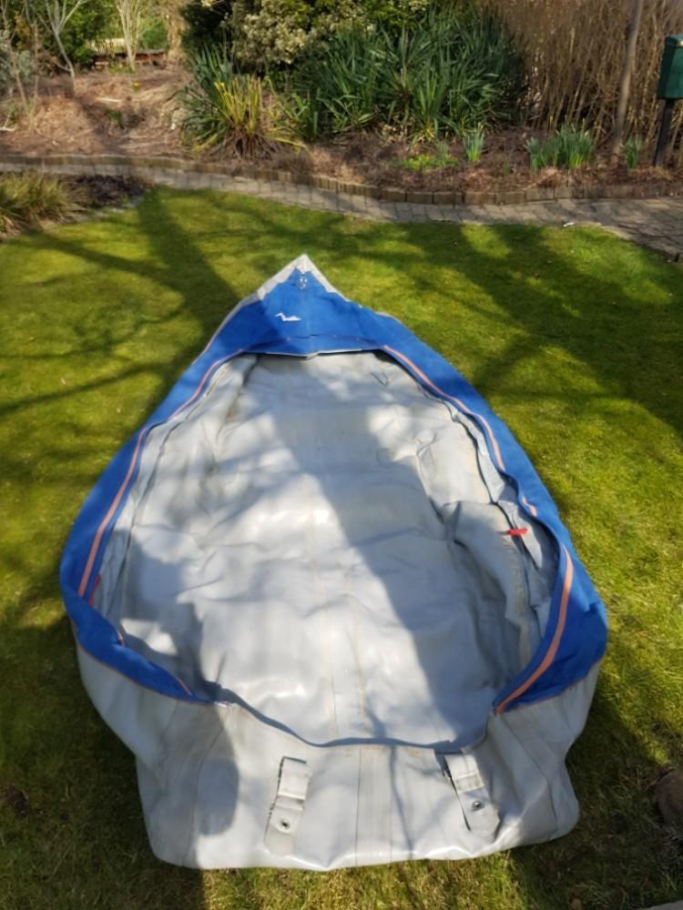 Welkom op mijn Faltboot blog: Huid voor een Klepper Master