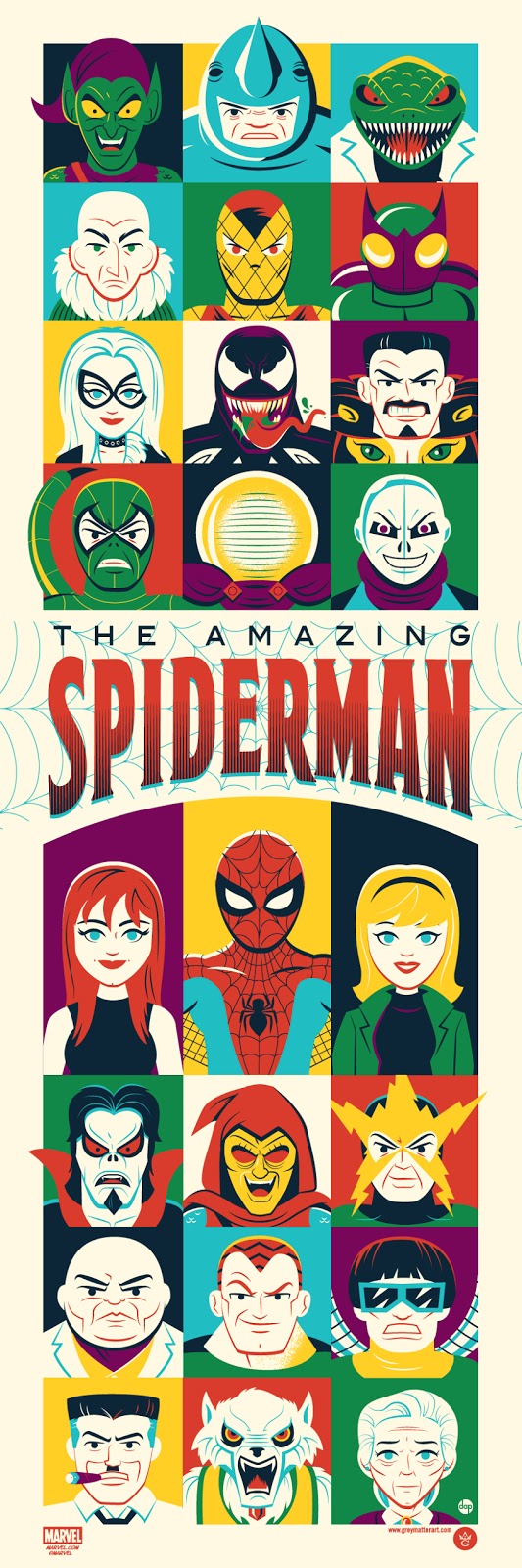 INSIDE THE ROCK POSTER FRAME BLOG: Dave Perillo Amazing Spider-Man ...