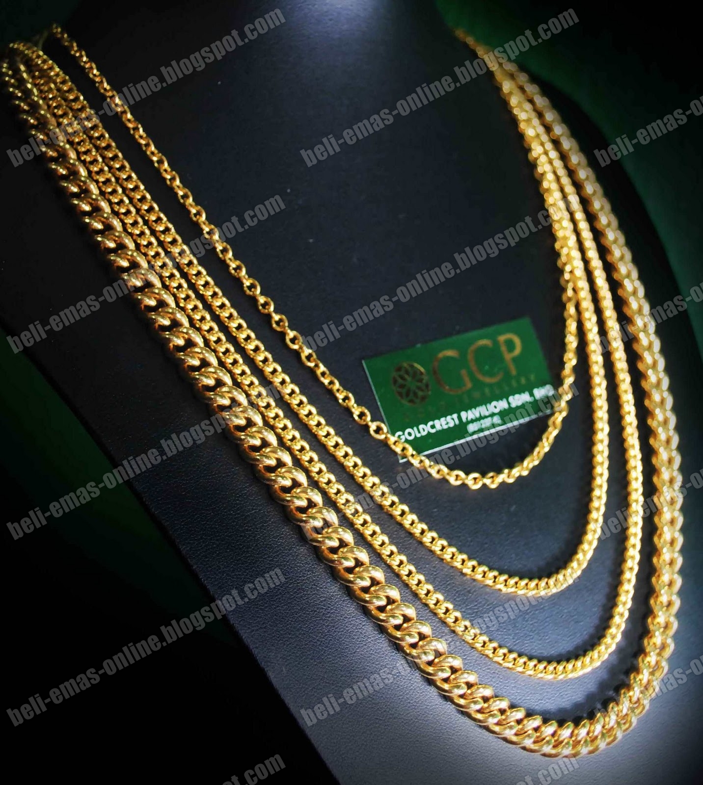 RANTAI LEHER (GAJAH) | Beli Emas Online | Pengedar Berdaftar GCP