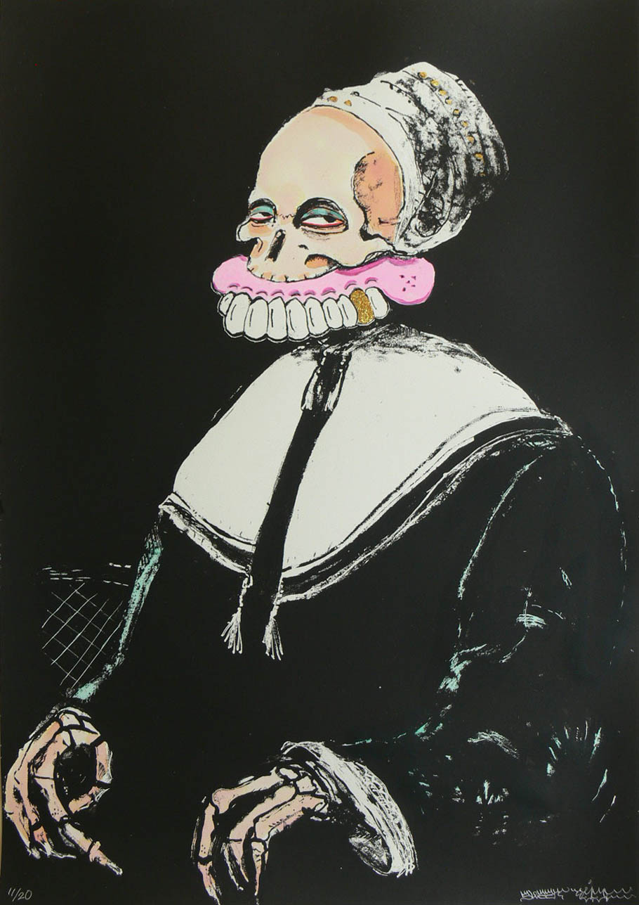 Sweet Toof “The Maiden” New Print Available Now! – StreetArtNews