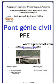 PFE sur un pont génie civil | Cours génie civil - Outils, livres, exercices et vidéos