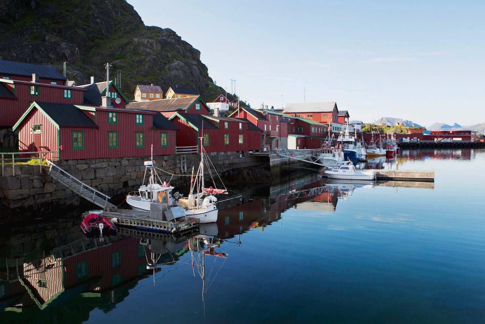NoBs - أخبار التجارة و الأعمال: The village of Stamsund in the Lofoten ...