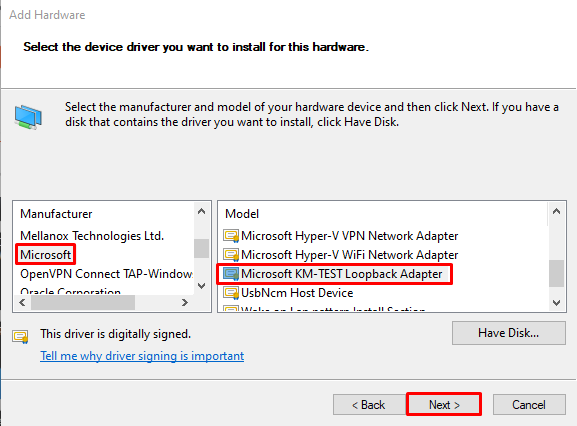 Instalasi Loopback Adapter Pada Windows - Dunia IT