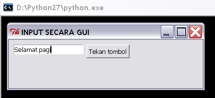Membuat Kolom Input Dan Tombol Secara GUI Pada Python - Niguru Indonesia