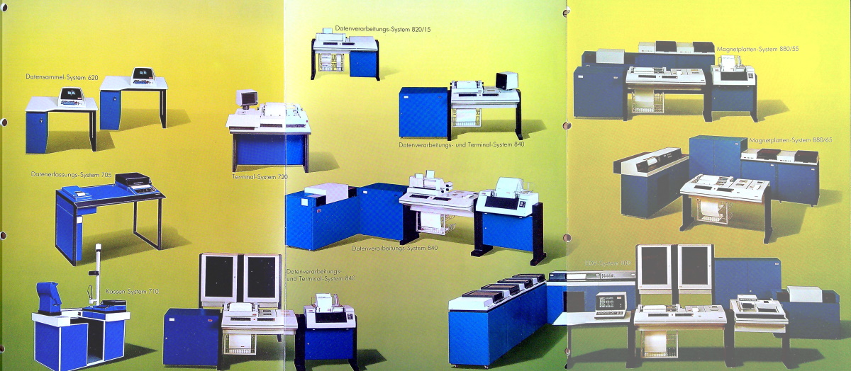 Entrex 480 Data/Scope: Saintummers Projects - Nixdorf Computer 620 and 8850
