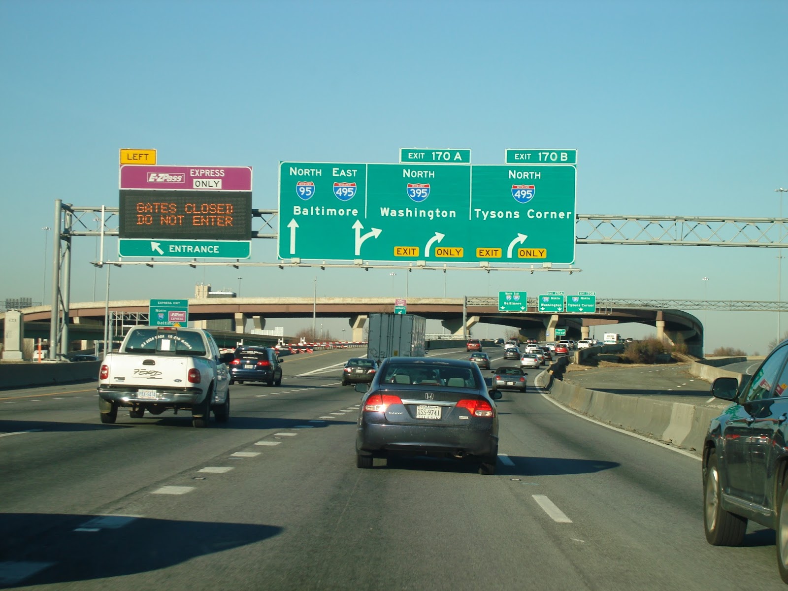 Luke's Signs: Springfield Interchange - Fairfax County, VA