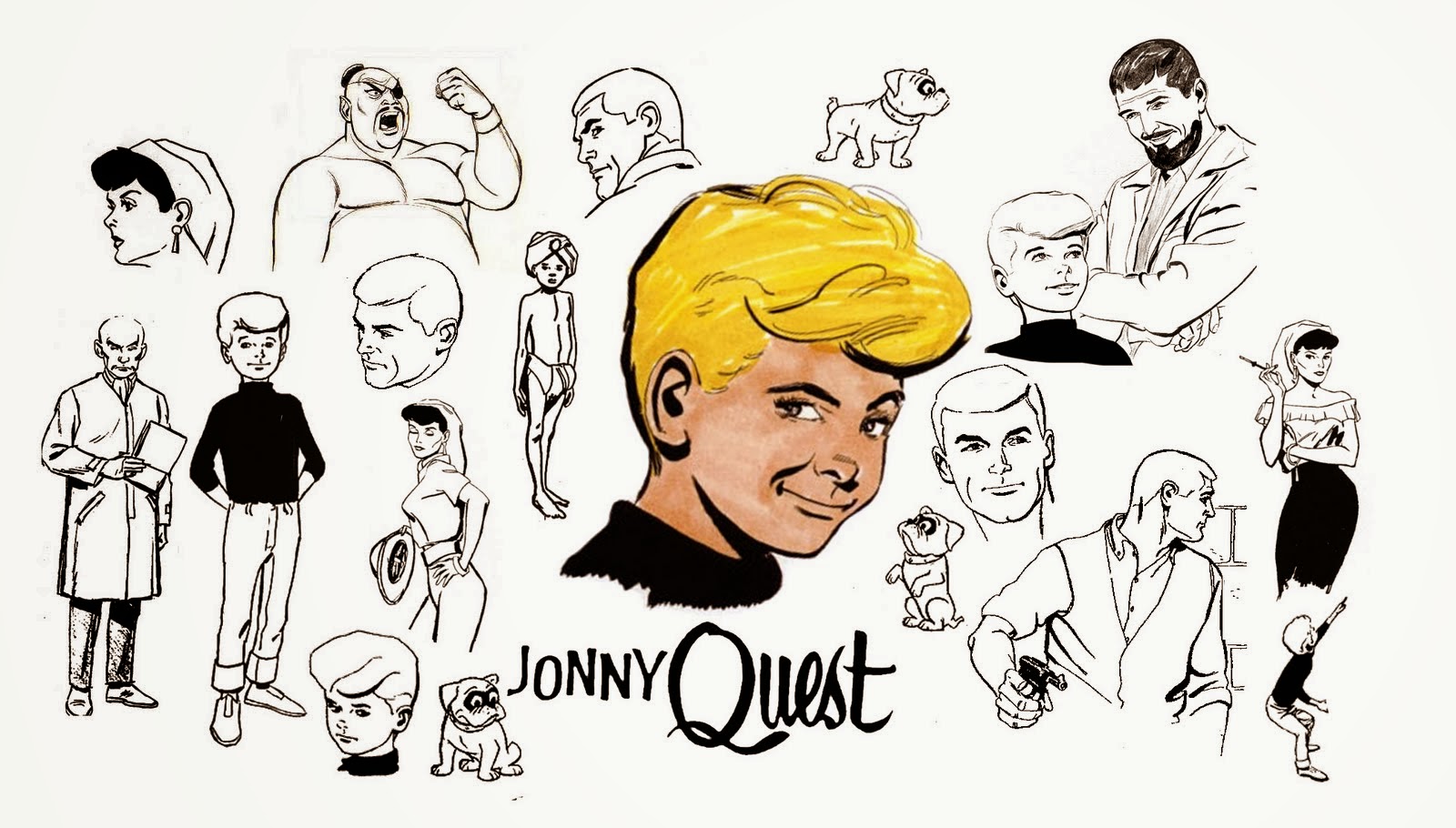 Rip Jagger's Dojo: Jonny Quest - The 1960's!