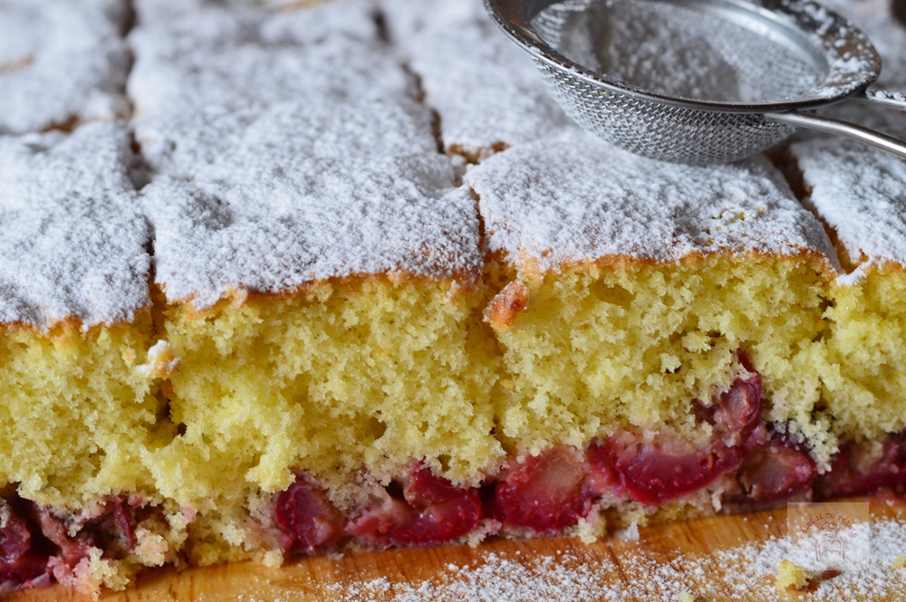 Pandispan cu visine - CAIETUL CU RETETE