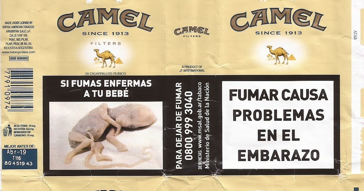 Colección de Marquillas : Camel - 20 - Argentina