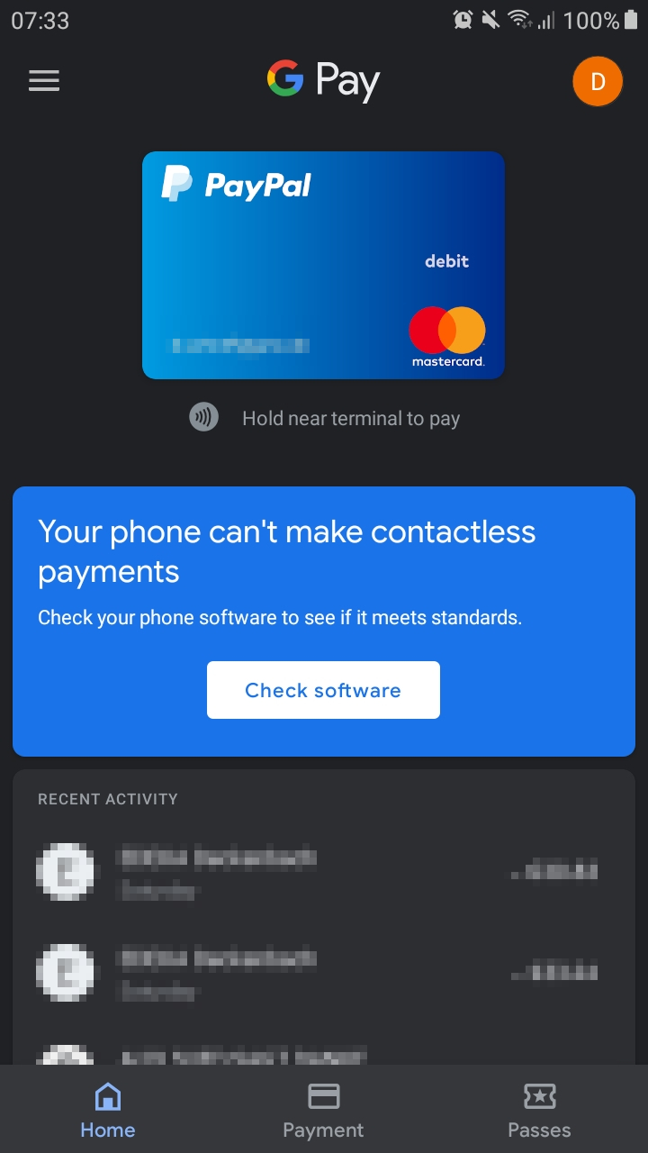 Run like Hell: GPay and TWRP: NFC payment not possible / forbidden