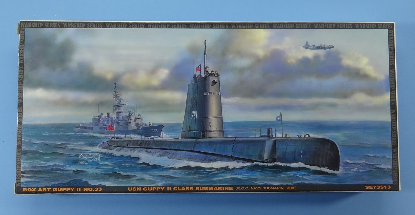 Plastic Models on the Internet: Boats vol.18: USS Halfbeak SS352 Guppy ...