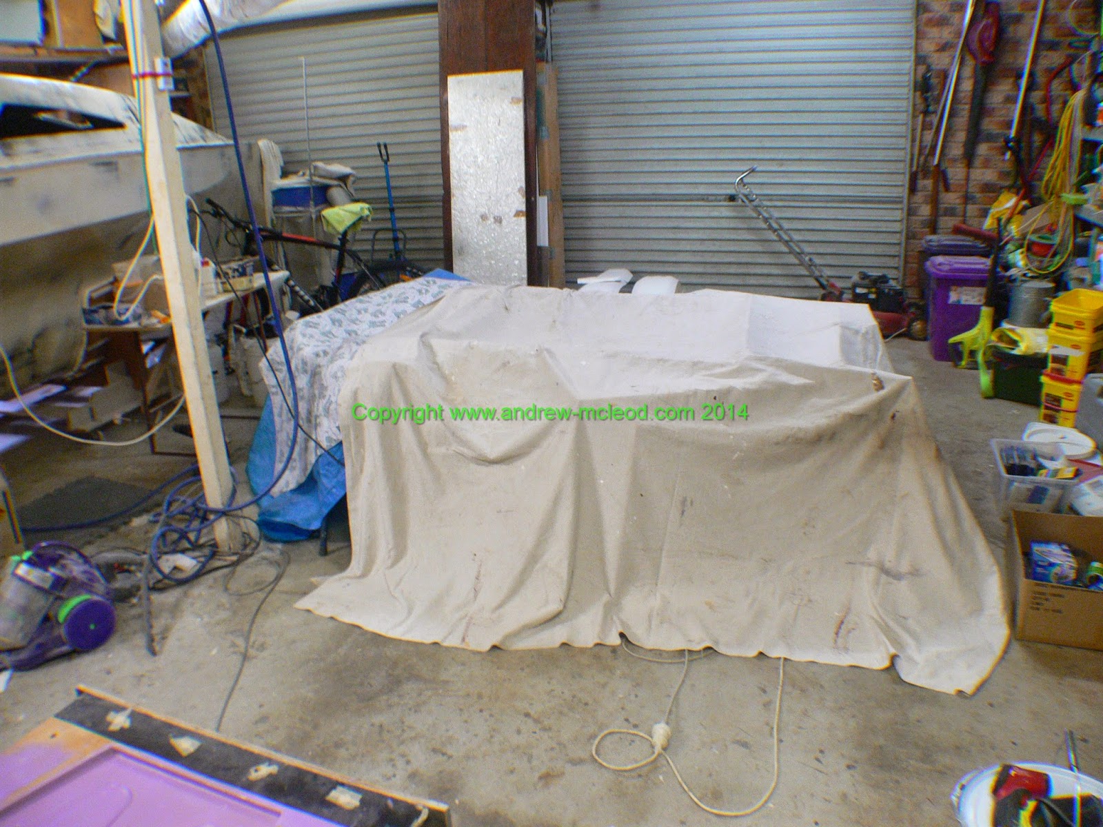 Farrier F22R trimaran building blog by Andrew McLeod: Rudder mould and ...