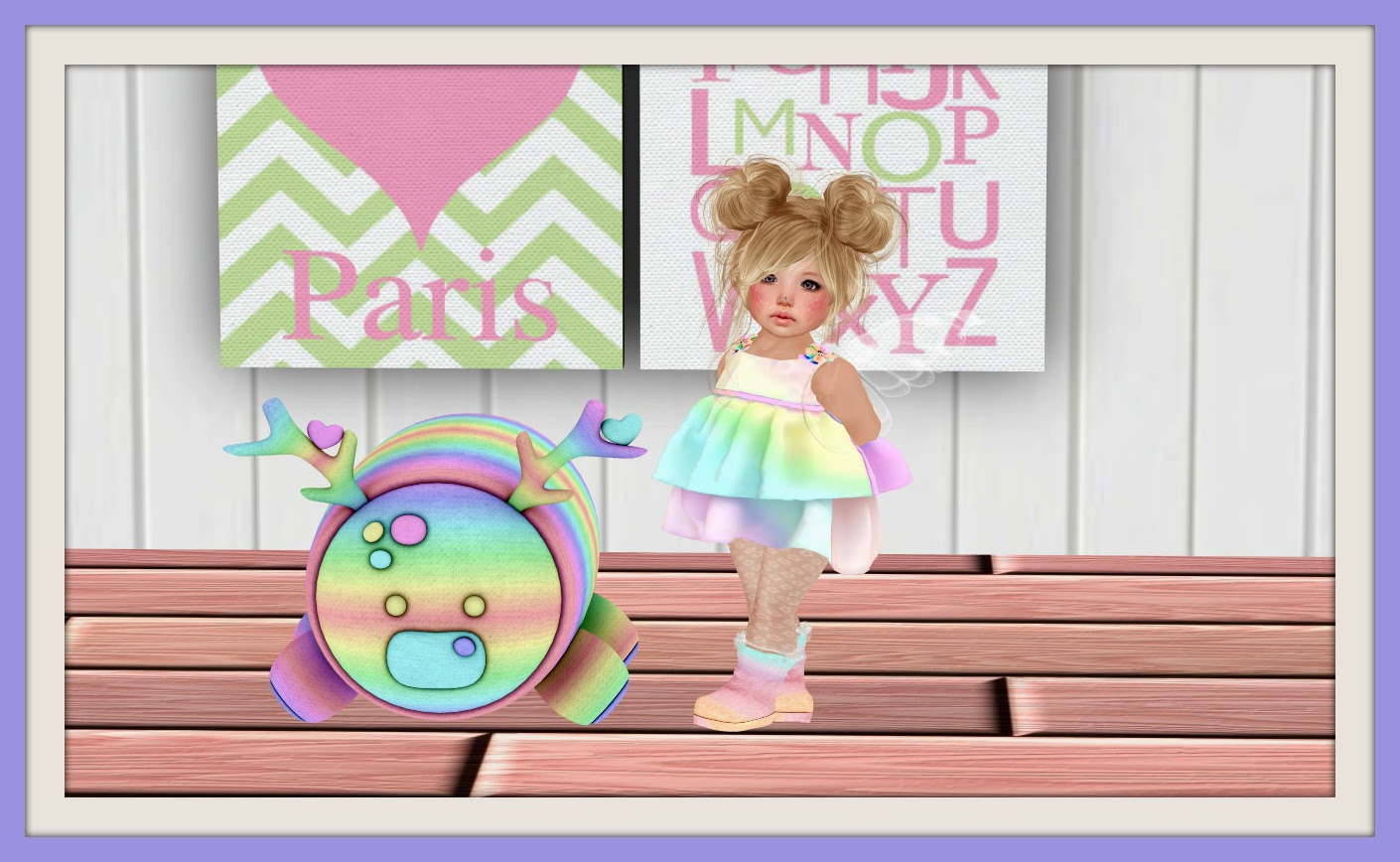 Pixie Princess: Covered in Rainbows!