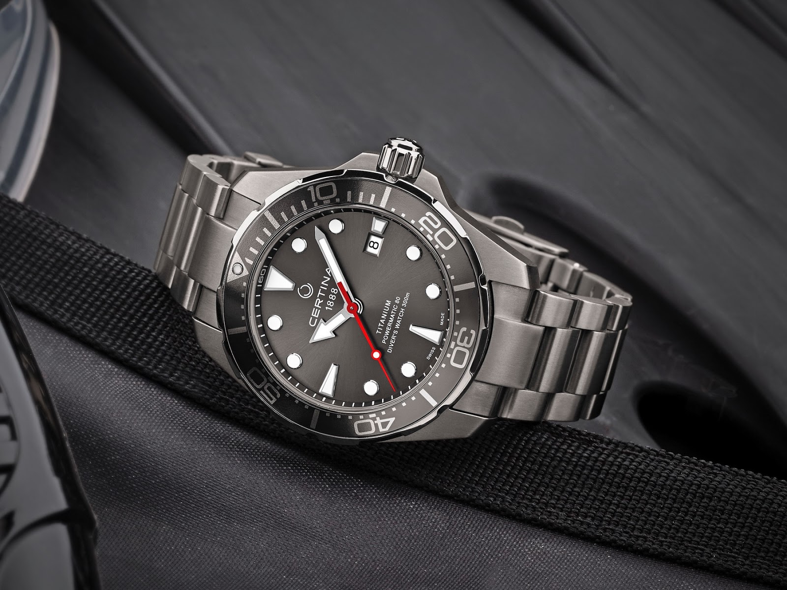 OceanicTime: CERTINA DS Action Diver TITANIUM