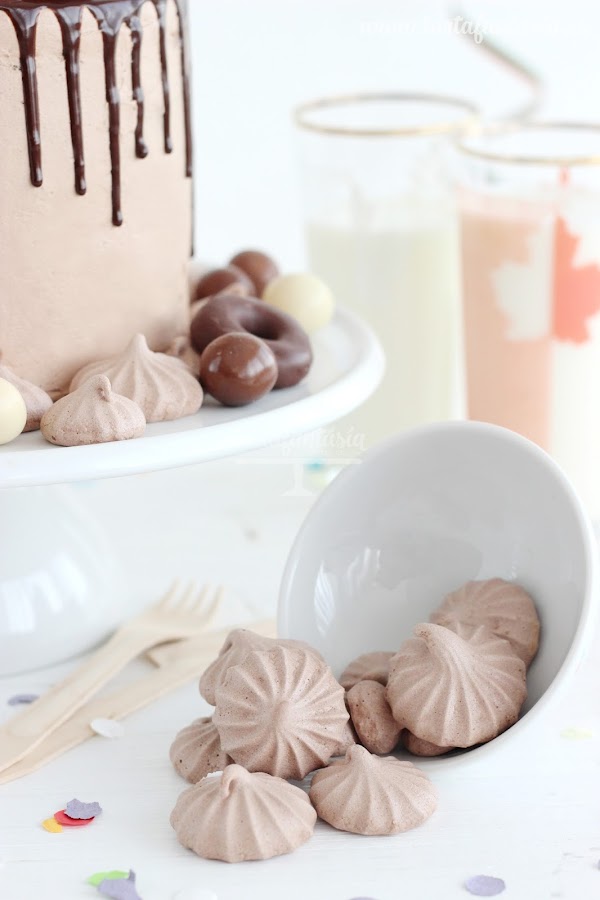 Como hacer merenguitos de chocolate | Cocina