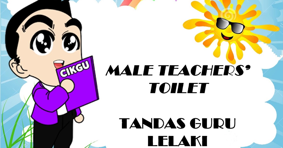 SEKOLAH KEBANGSAAN GANGGA 32700 BERUAS PERAK: LABEL TANDAS SEKOLAH