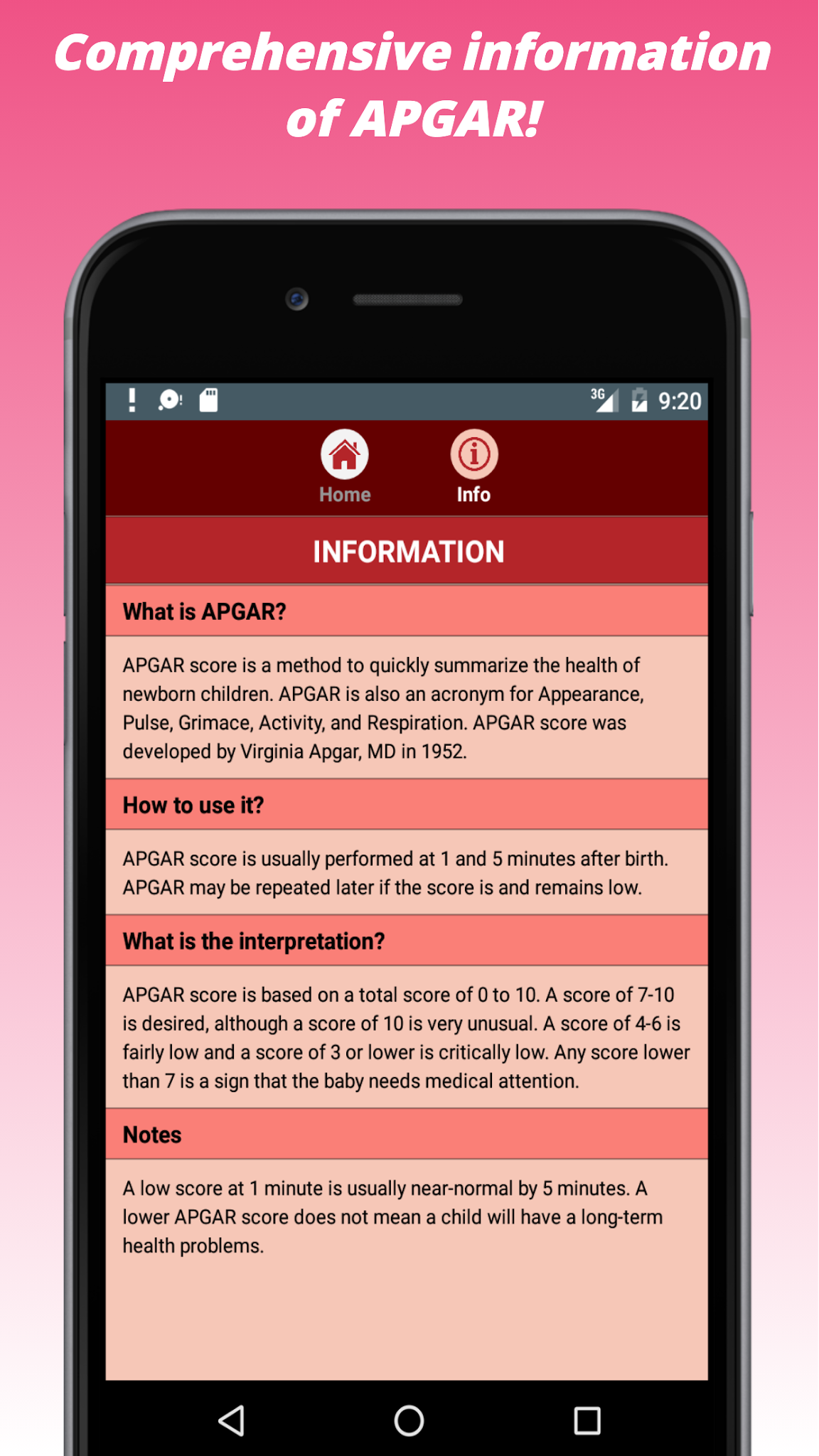 APGAR Score Pro: Pediatric Newborn Assessment ~ iMedical Apps