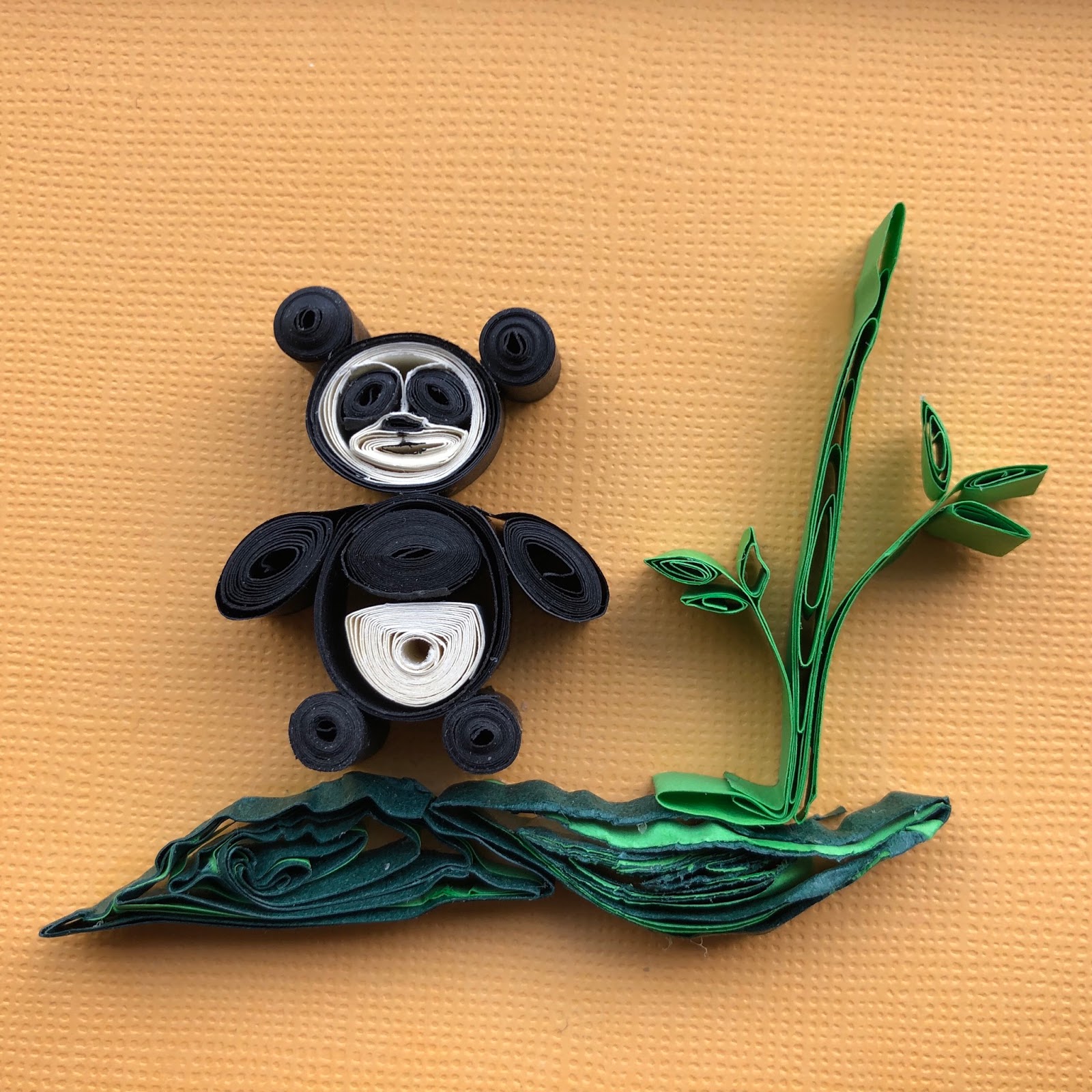 Being Mommy: Paper Quilled Panda