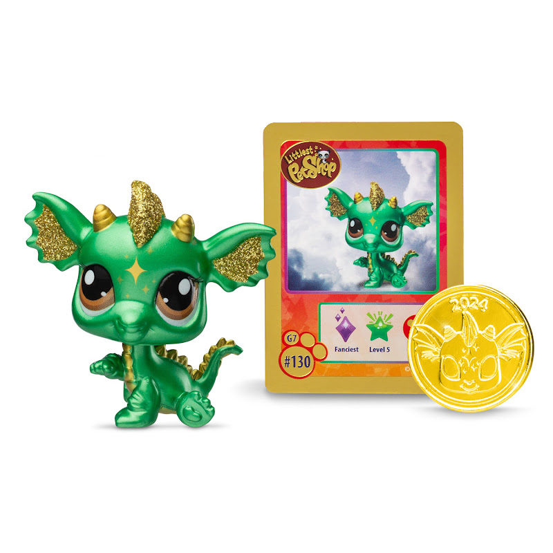 Littlest Pet Shop Series 2 Limited Edition Dragon (#G7 - #130) Pet ...