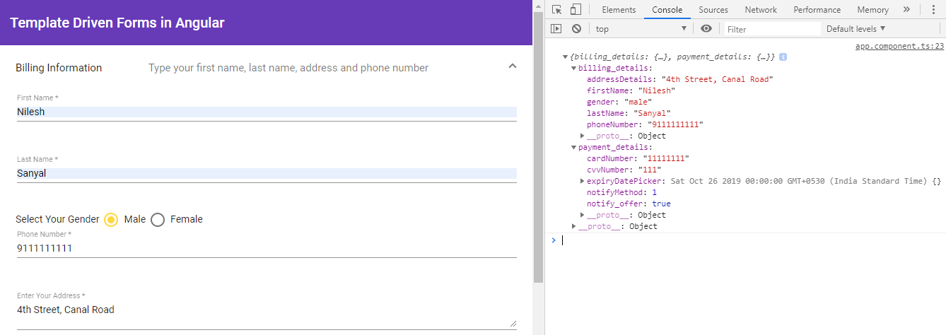 Know Everything About Angular 8 Template Driven Forms - Devhelperworld