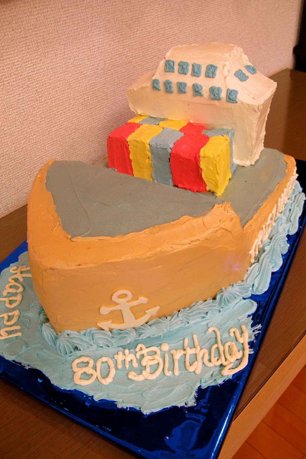 Tortelicious: Cargo Ship Cake