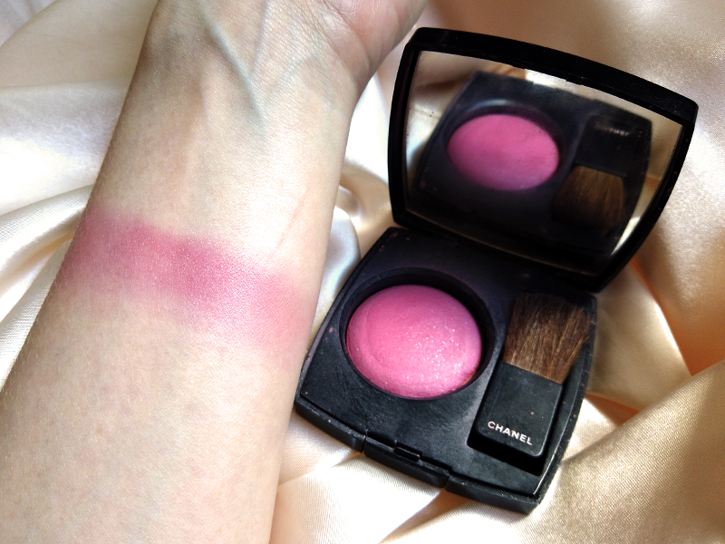 Chanel Rouge 64 Pink Explosion Blush Review - glowupbeautyblog