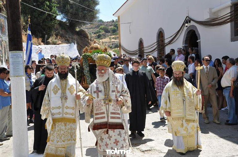 Η ΧΙΟΣ ΤΙΜΗΣΕ ΤΗΝ ΠΟΛΙΟΥΧΟ ΤΗΣ: ΤΗΝ ΑΓΙΑ ΜΑΡΚΕΛΛΑ... - Εφημερίδα ...