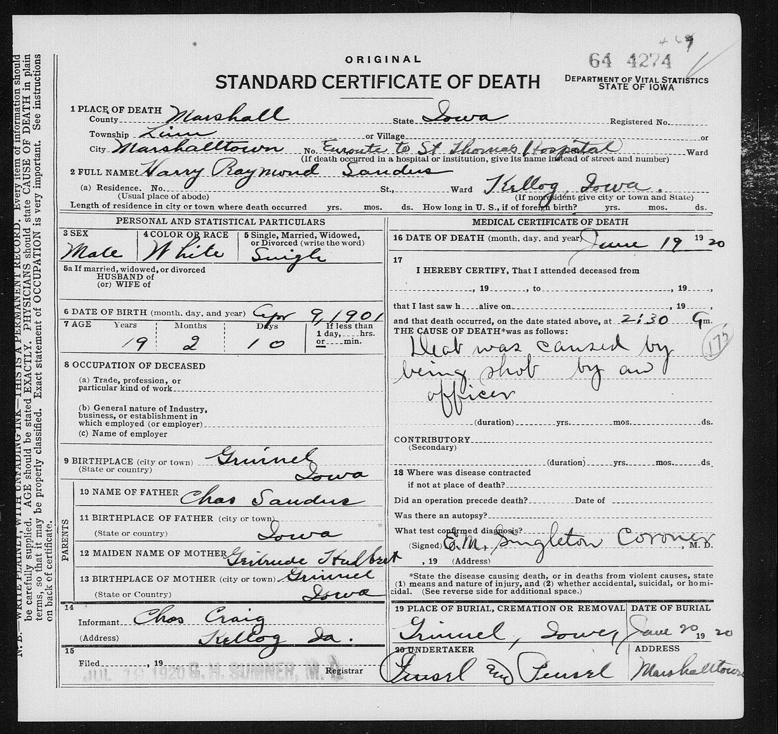 Grinnell Stories: October 2019