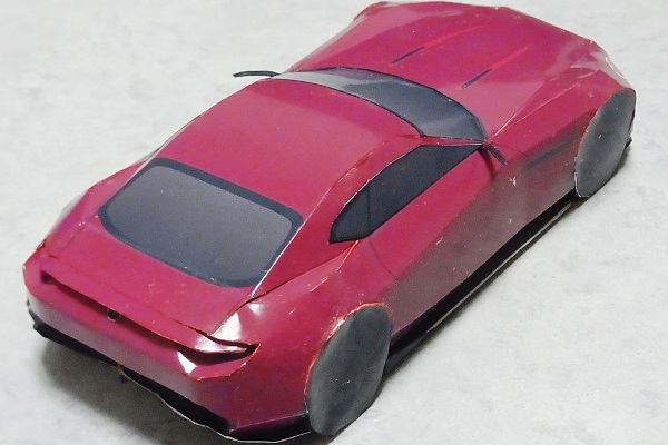 Mazda RX-Vision Concept Paper Model | Paperized Crafts