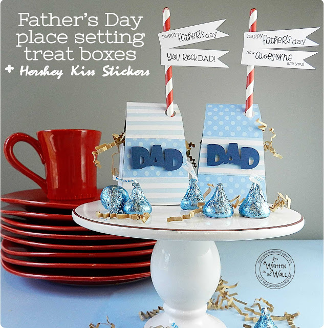 It's Written on the Wall: Father's Day Treat Boxes for your Table Decor ...