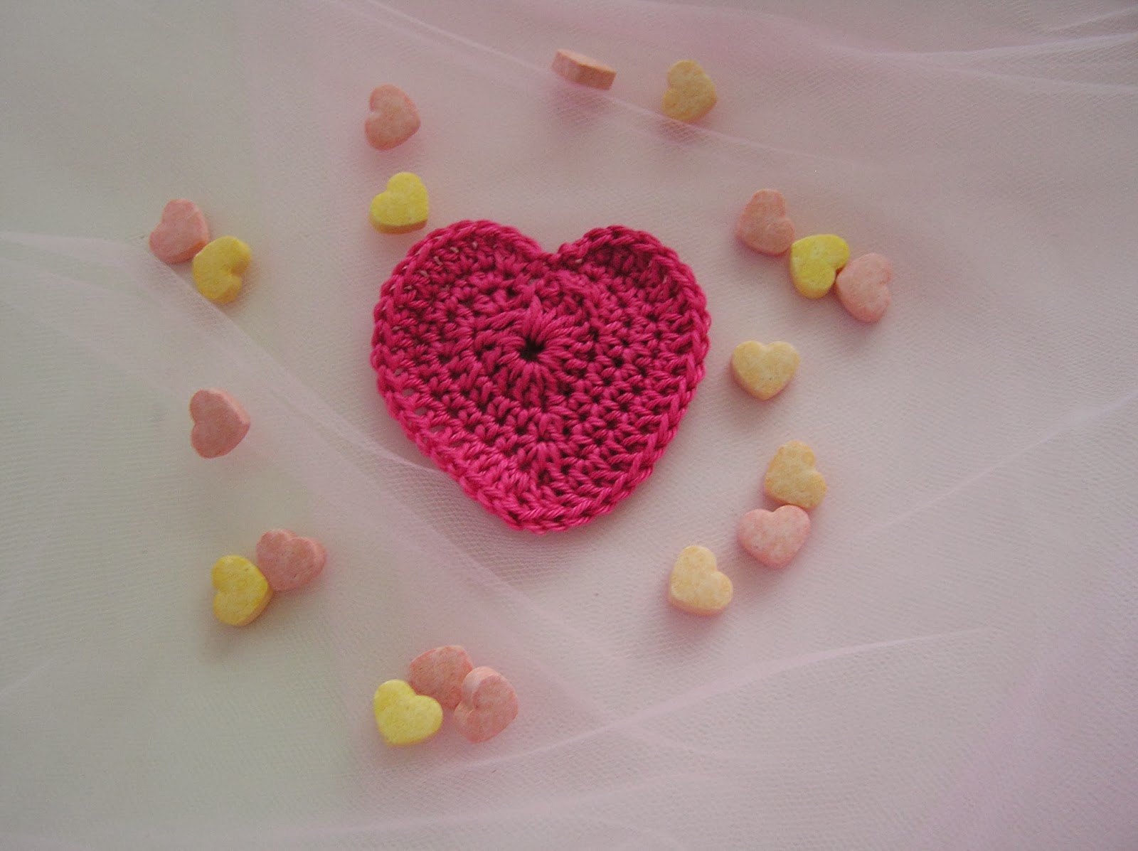 Liefs ♥ Alexandra : Hartjes haken met patroon!