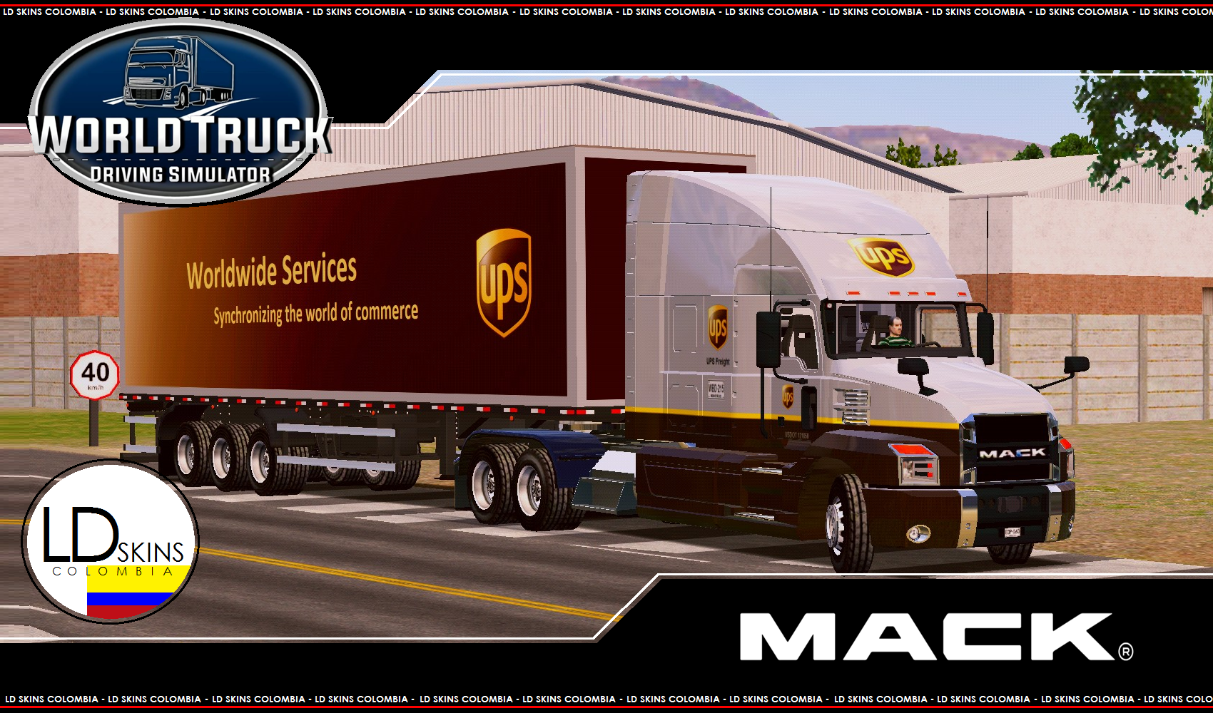 MACK ANTHEM + TRAILER SECO - UPS