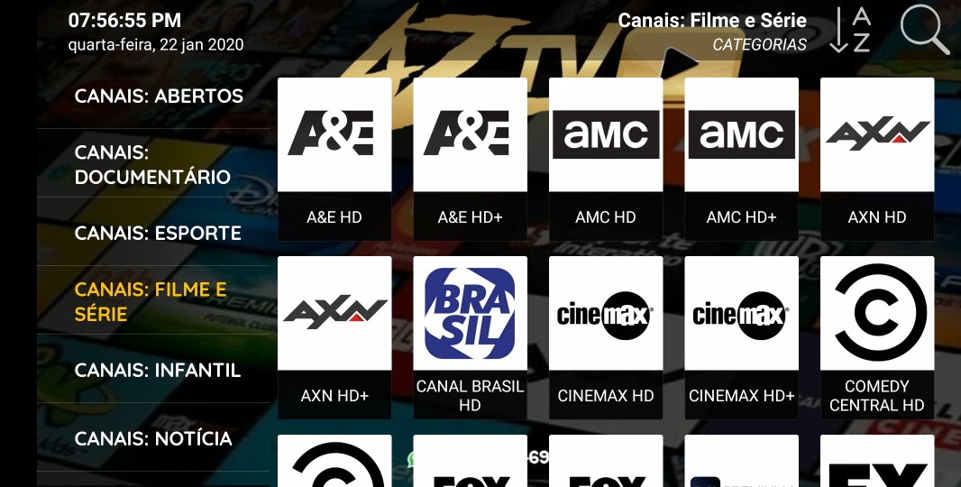 Arquivo Filmes Rede Canais