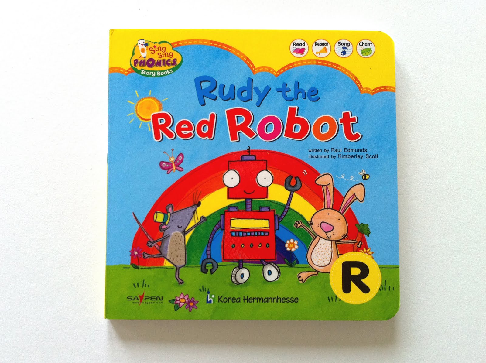 Kimberley Scott Illustration: Rudy The Robot arrives!